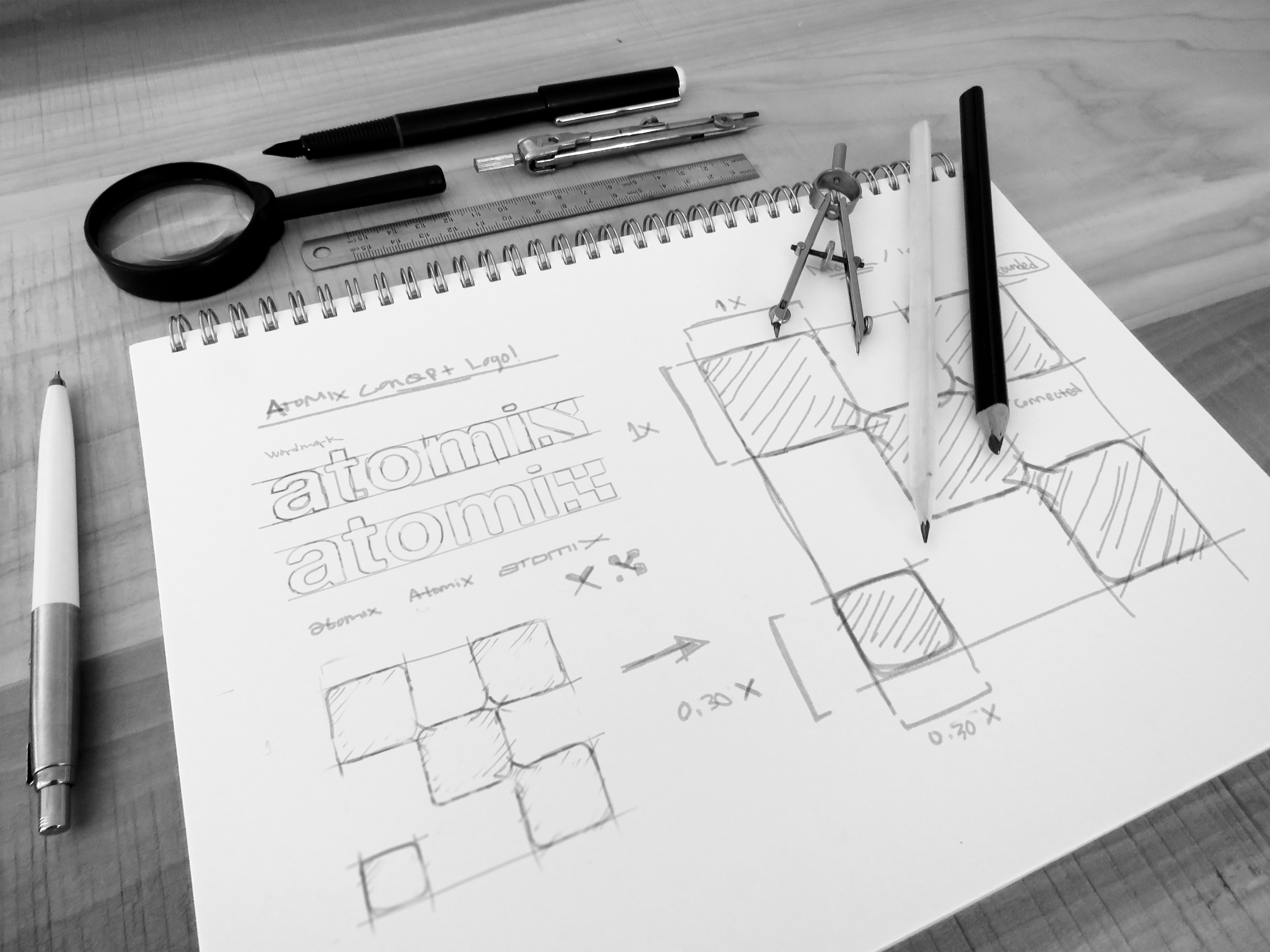 Atomix - 3D Logo Motion by Sayyid Ahsan for Selasa Agency on Dribbble