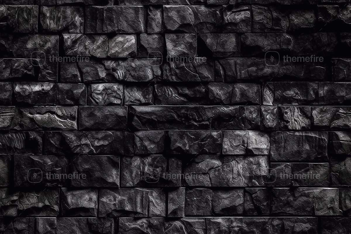 Black Stone Wall Seamless Textures by themefire on Dribbble