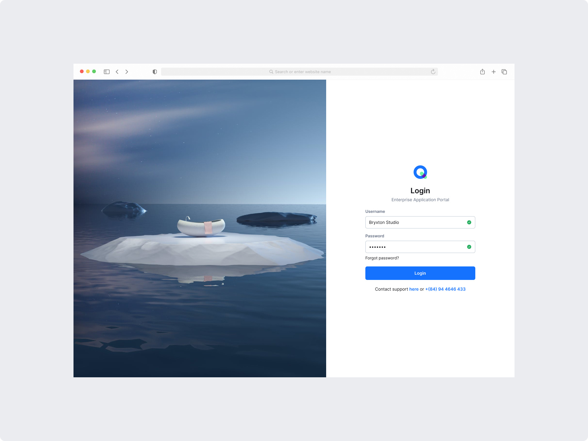 SaaS login concept by Duci Hua on Dribbble