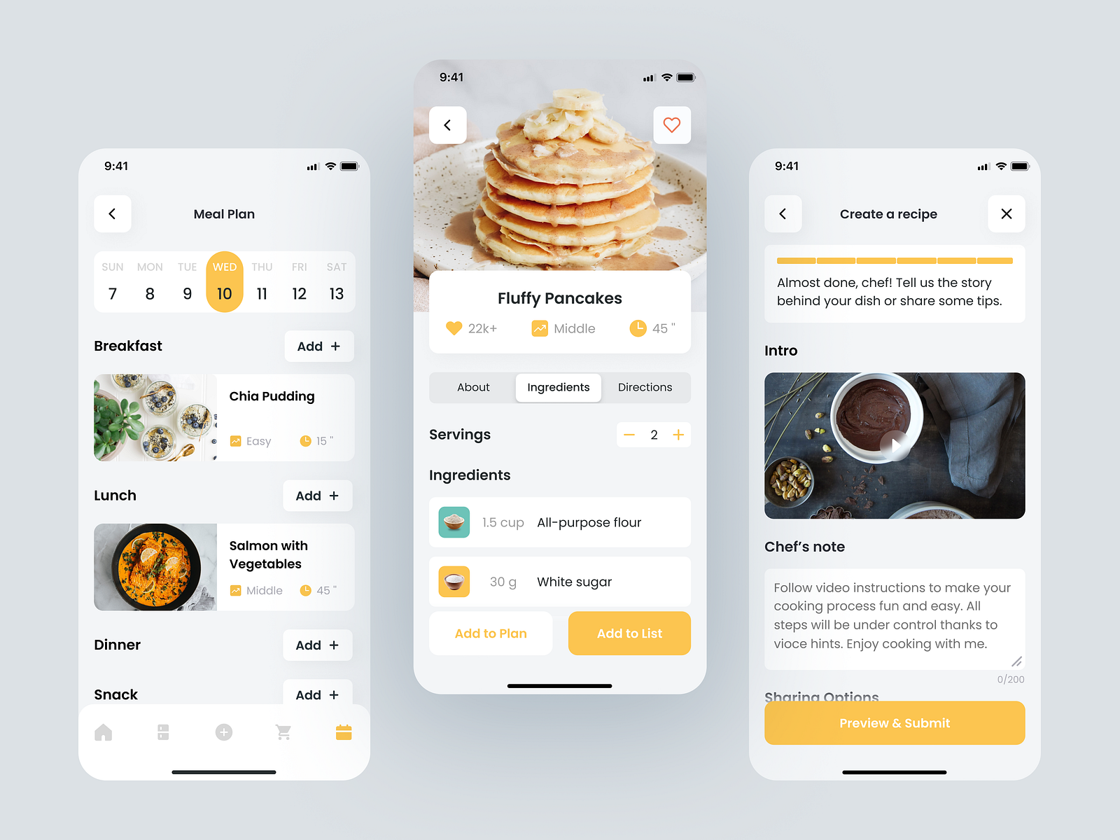 Culinary App 🧑‍🍳 by Hyperactive Education on Dribbble