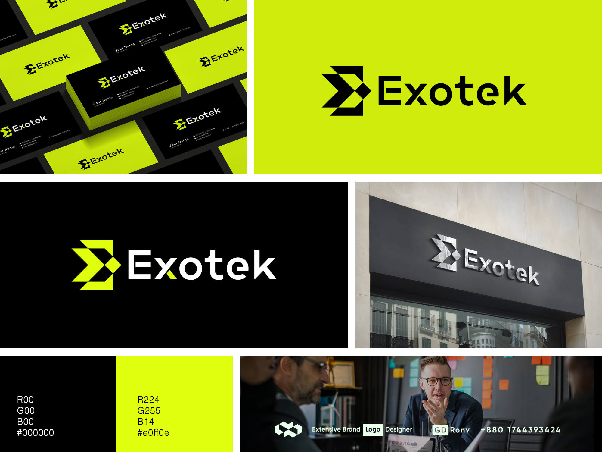 Exotek Digital Tech Agency Logo Design by AH Rony | Logo Designer on ...