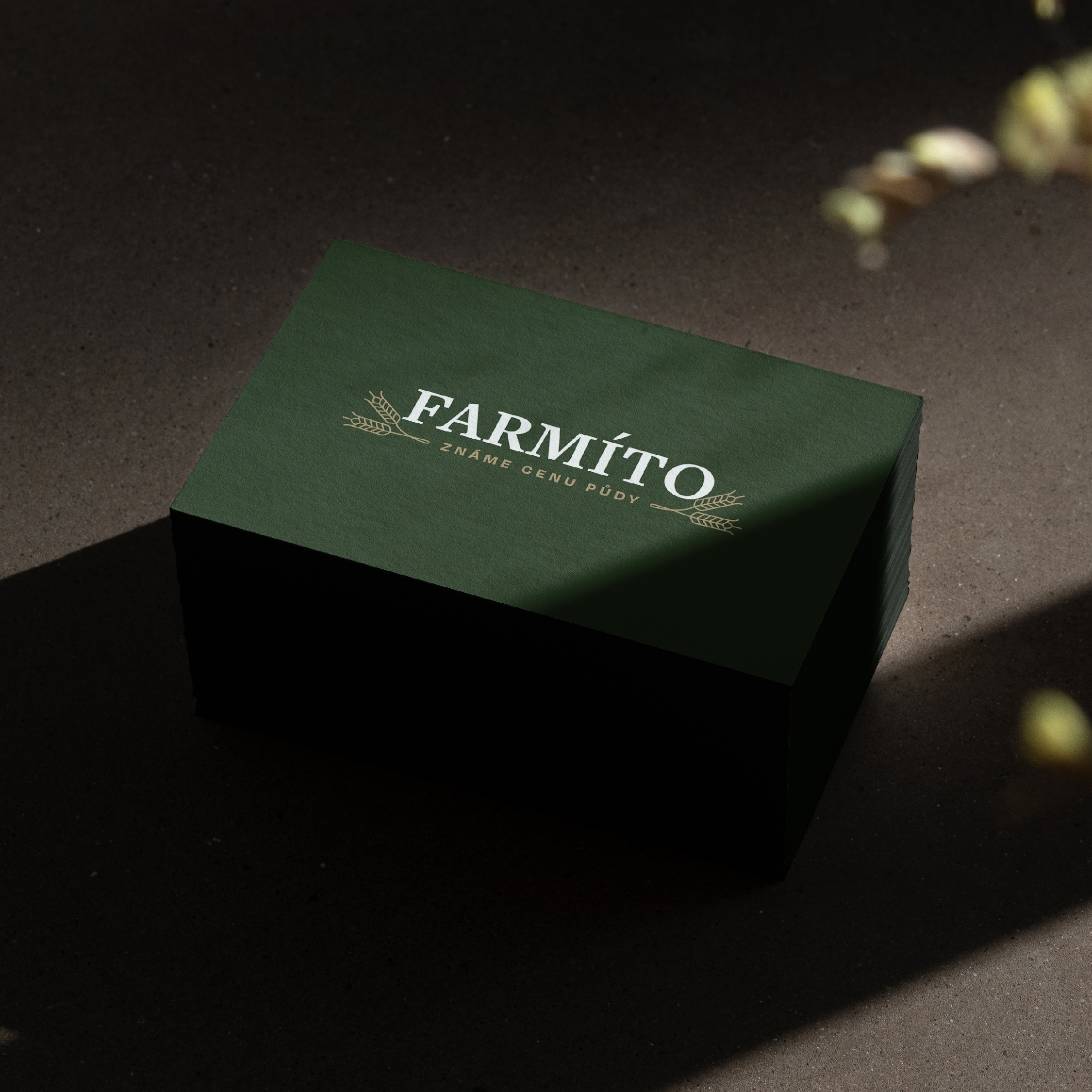 Farmíto logo by Lucie Hajková on Dribbble