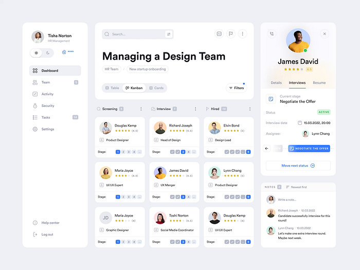 Browse thousands of Dark Theme Table images for design inspiration ...