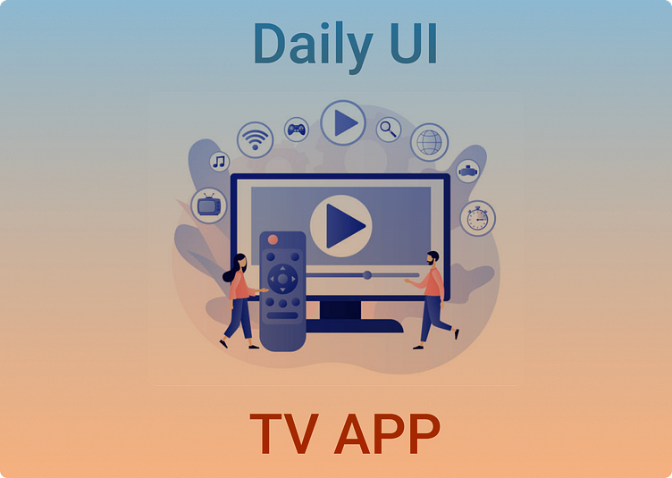TV APP by \/!ПΔλΔK on Dribbble
