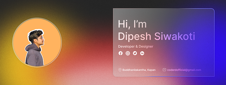 Github Cover Photo Design by Dipesh Siwakoti on Dribbble