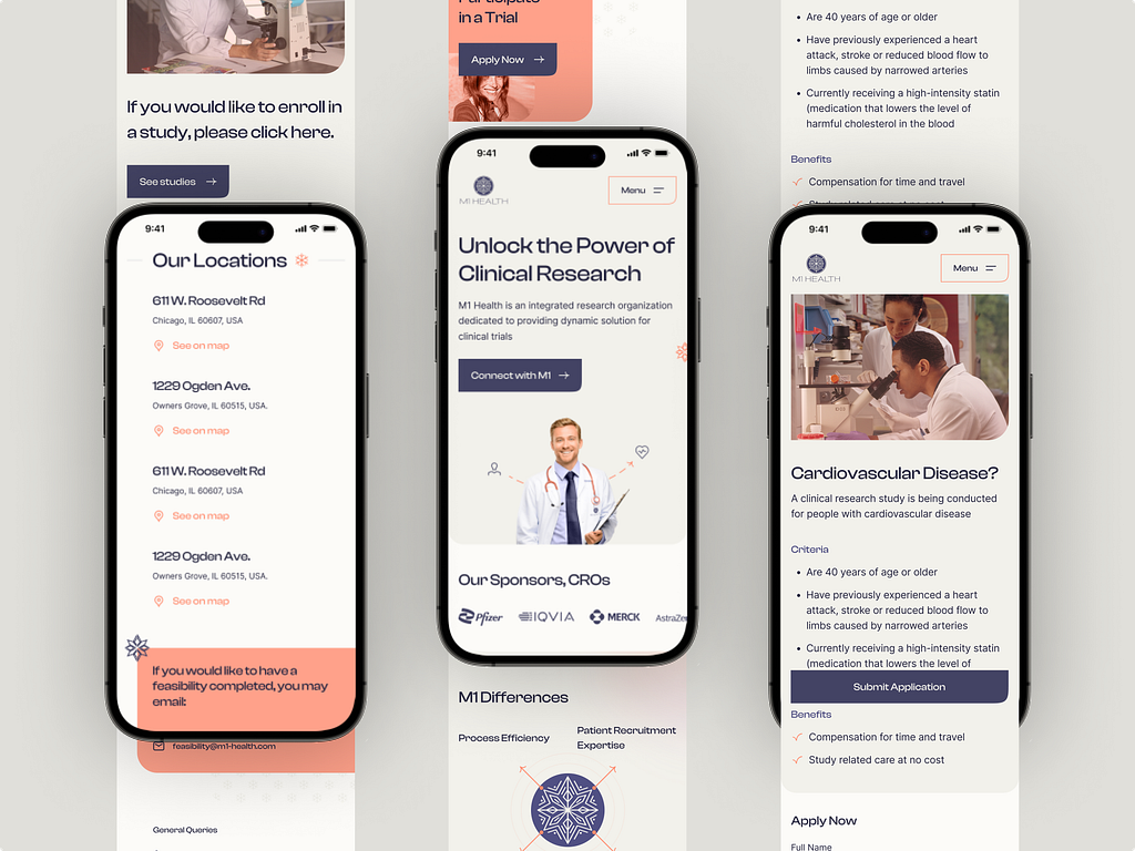 Medical health app by Agil Rzayev on Dribbble