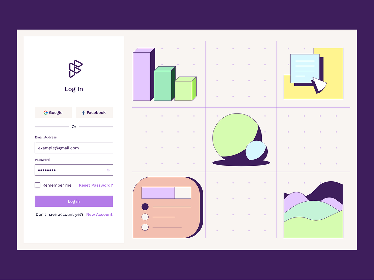 Login Screen designs, themes, templates and downloadable graphic ...