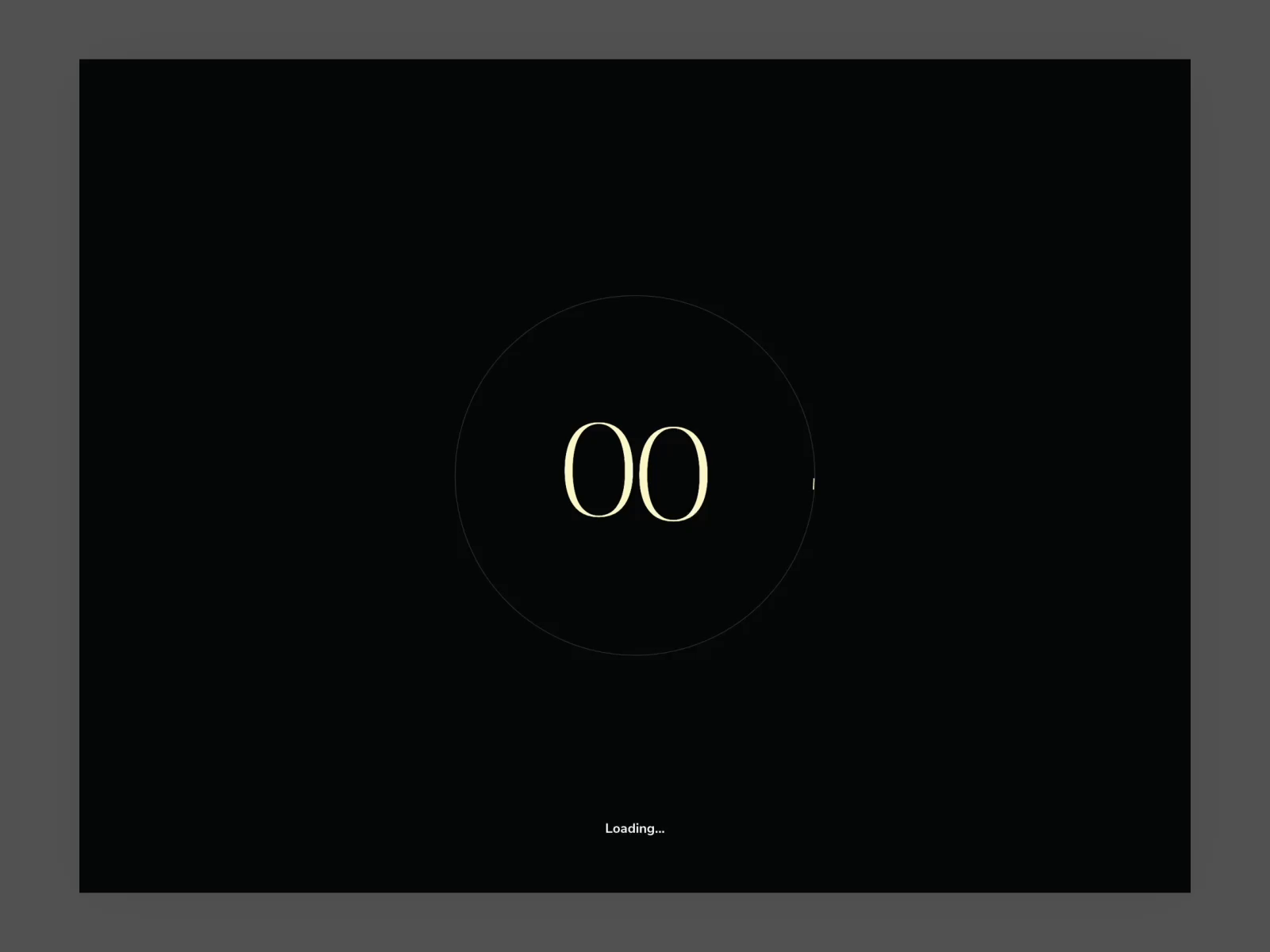 Loading screen animation - website preloader by Artem Semkin on Dribbble