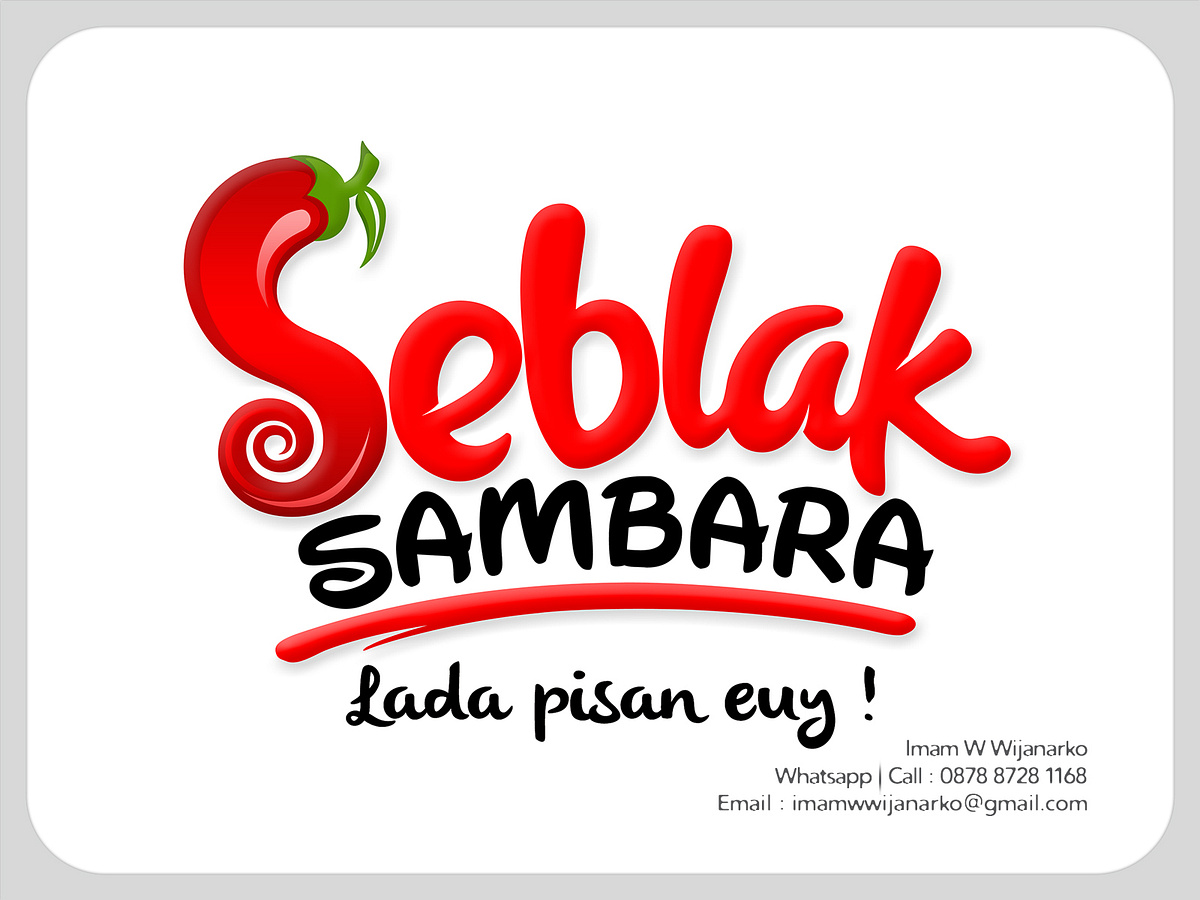 logo-seblak-sambara by Imam Wijanarko on Dribbble