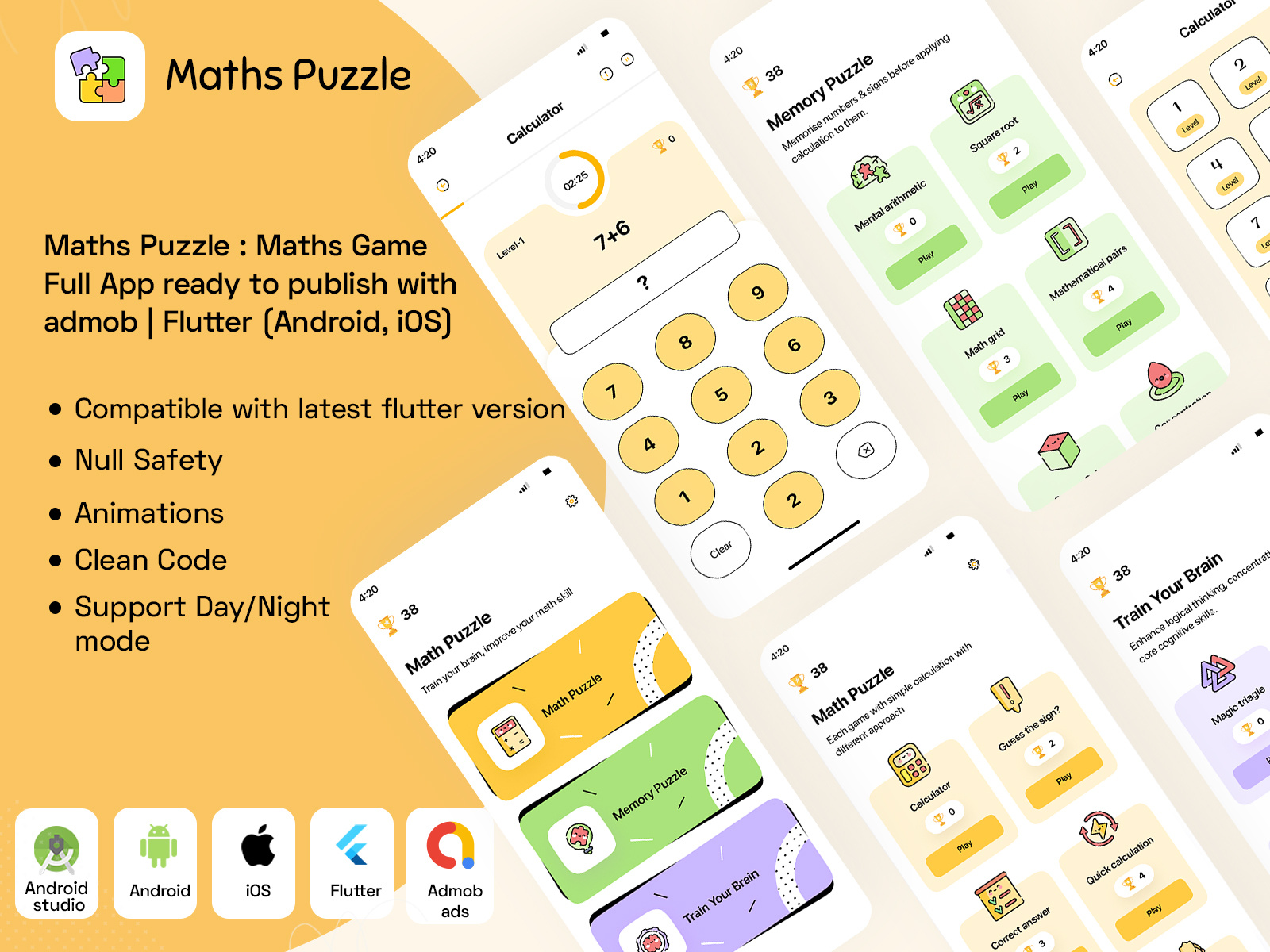 Maths Puzzle Wallpaper