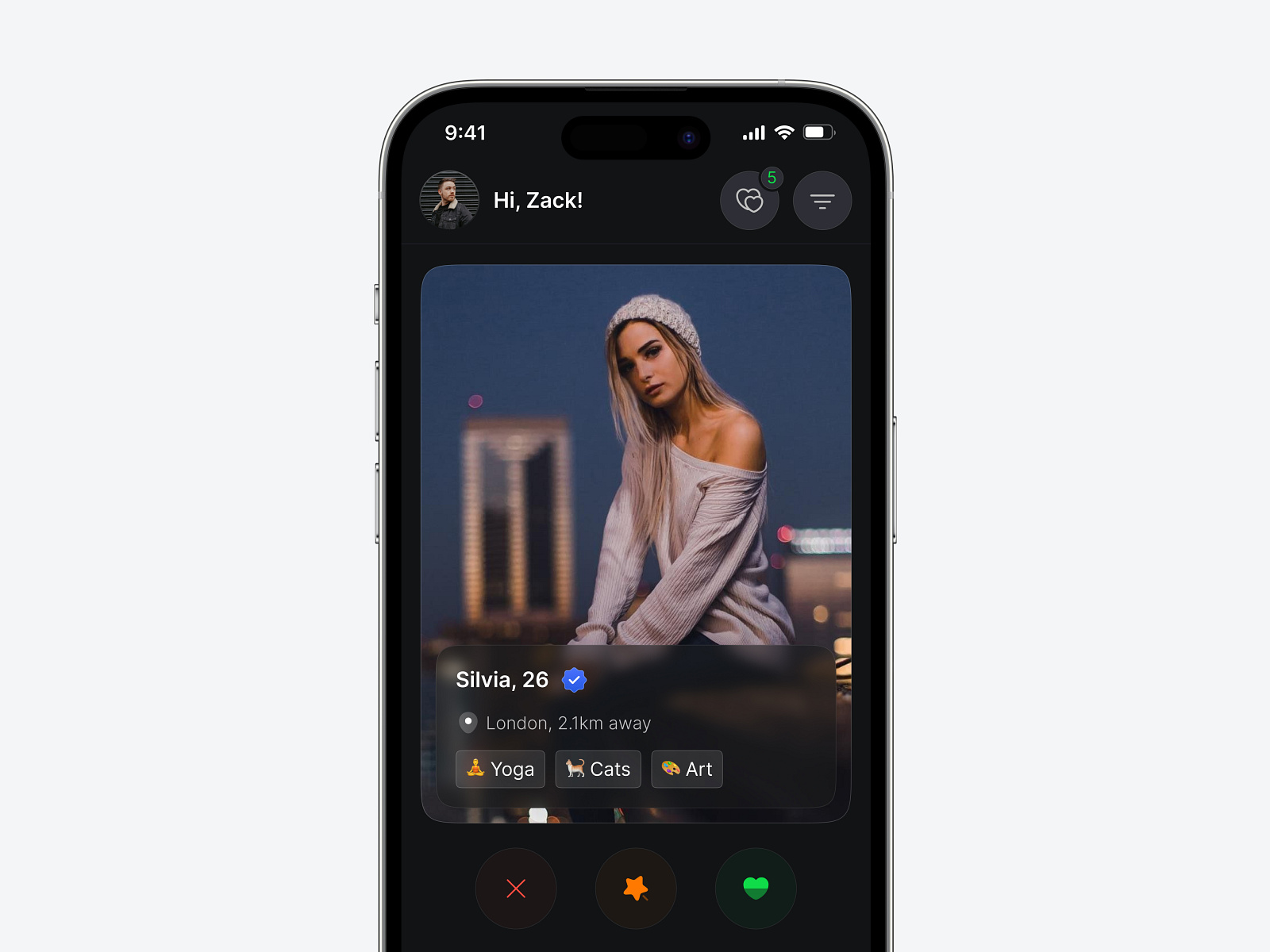 Dating Mobile App By Vadim Portnyagin On Dribbble