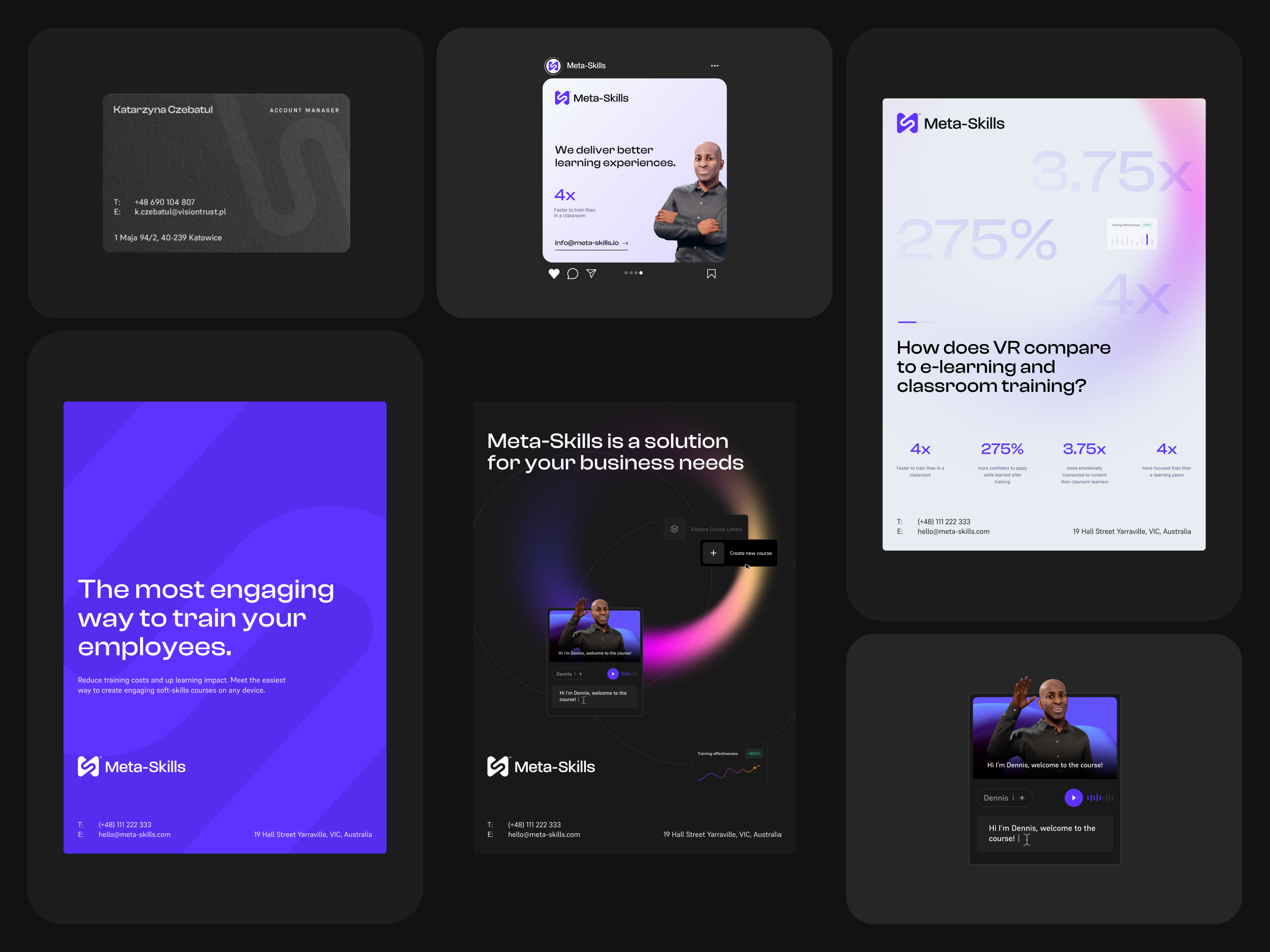 Meta-Skills — Branding by Patryk Zarach for Vision Trust on Dribbble