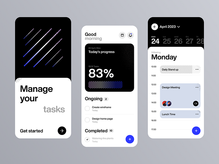 Browse thousands of Task App images for design inspiration | Dribbble