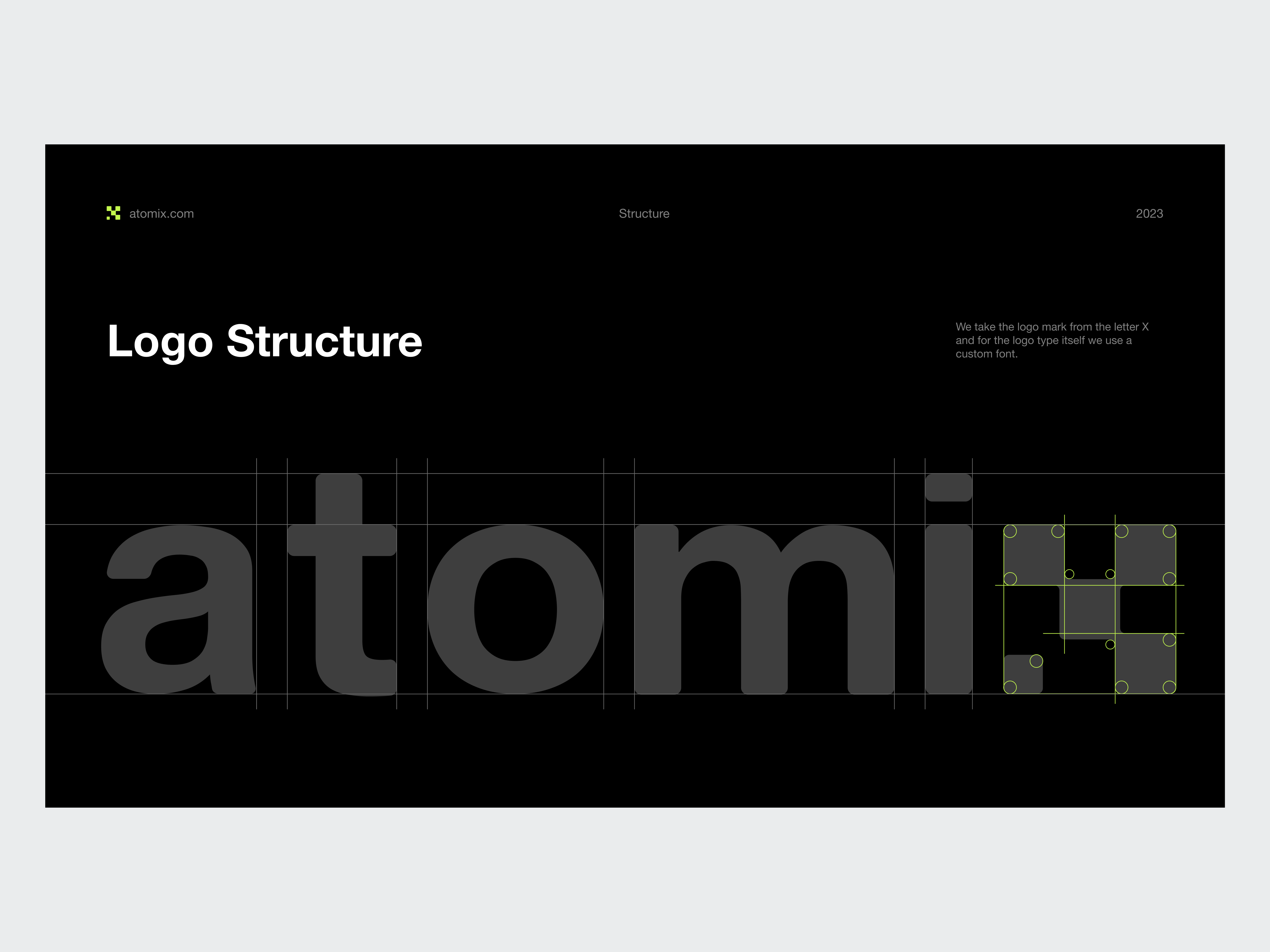 Atomix - Branding Identity by Sayyid Ahsan for Selasa Agency on Dribbble