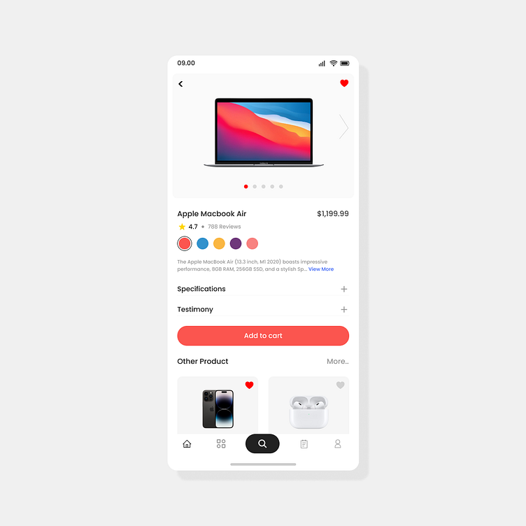 Apple App Design by Neil Website on Dribbble