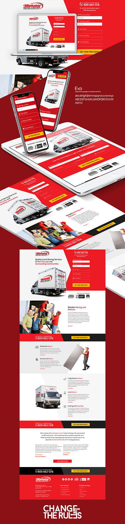 Responsive web design using Bootstrap Grid System by Change The Rules ...