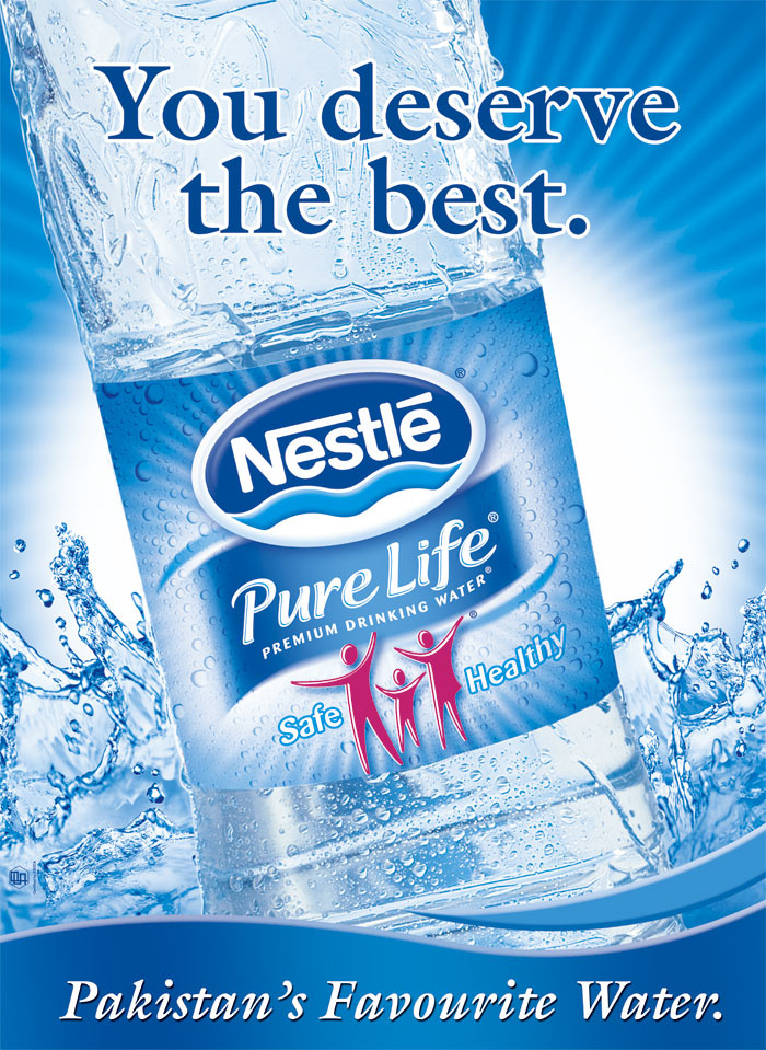 Poster for Nestle by Hajira Haider on Dribbble