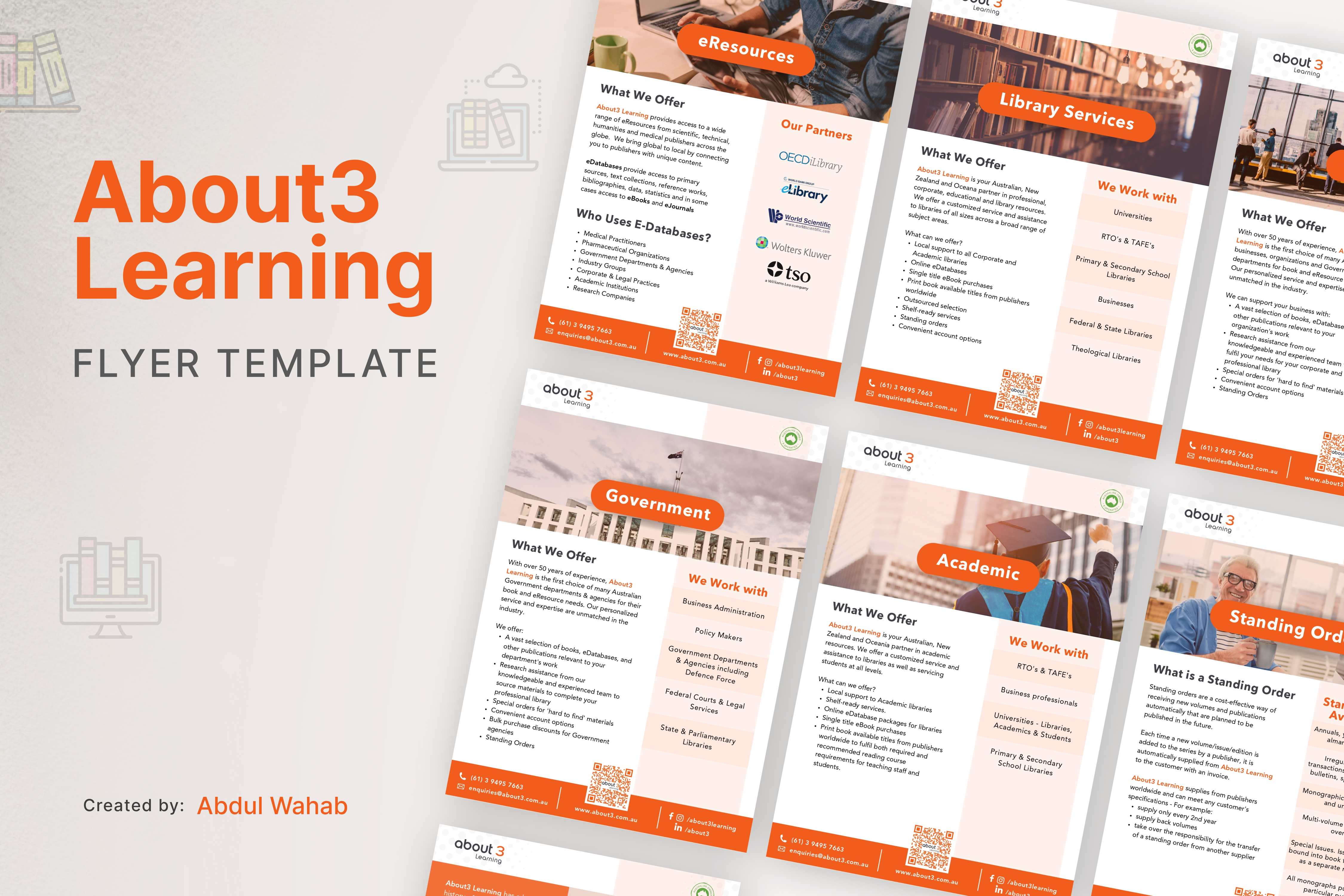 Library Flyer designs, themes, templates and downloadable graphic ...