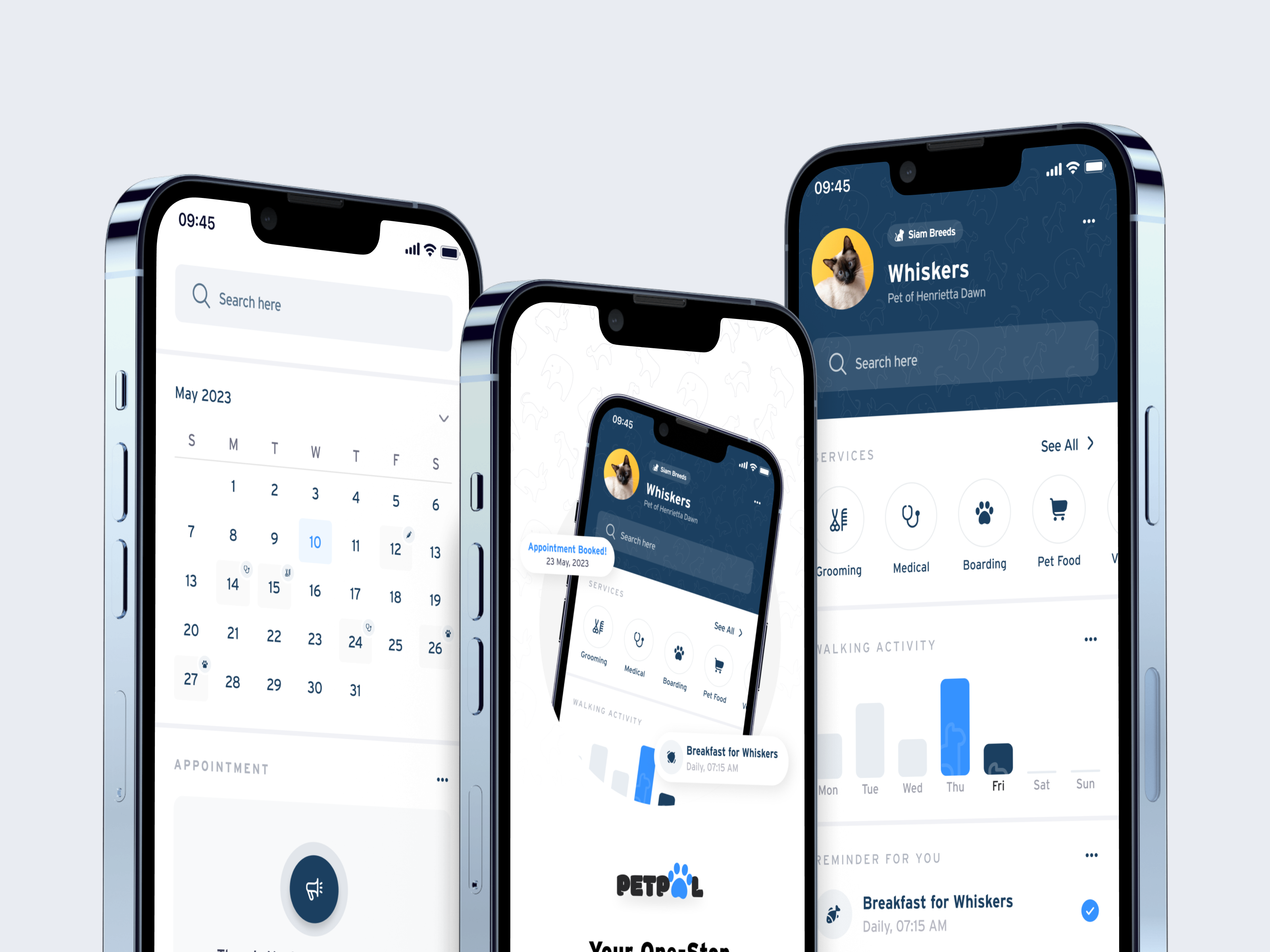 🐾 Petpal • Pet Care Mobile App by Viola Primadewi on Dribbble