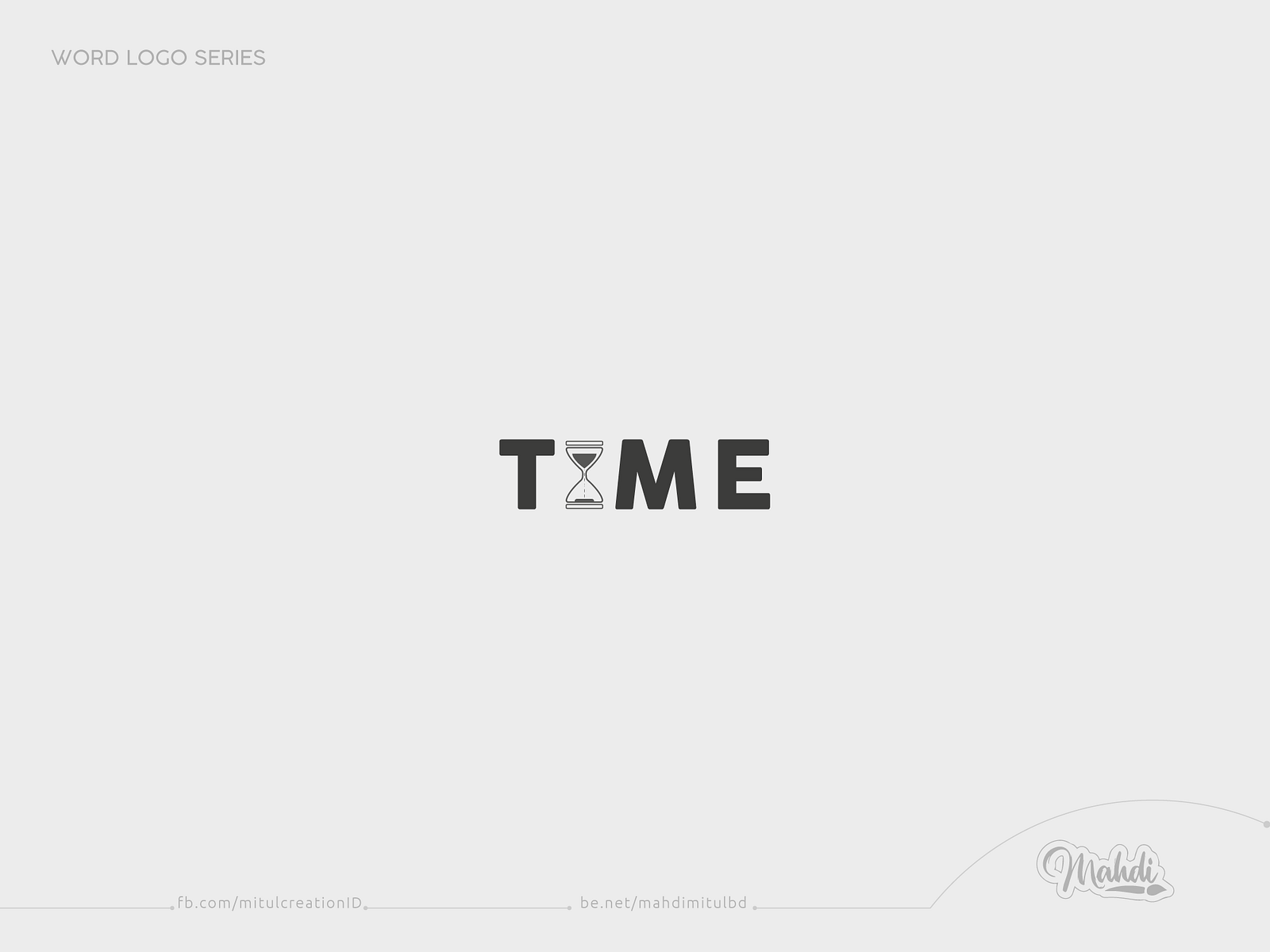 Time Logo Design/ Time Text Logo/ T logo by Mahdi Mitul on Dribbble