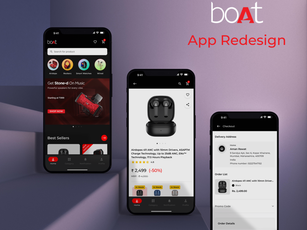 Boat Lifestyle App Redesign By Aman Rawat On Dribbble