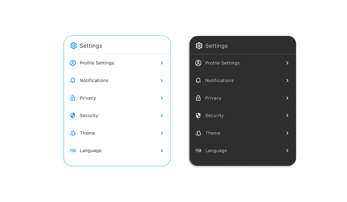 Mobile App Settings Popup Design by Büşra Kurnaz on Dribbble