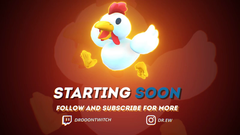 Starting soon screen by Lucky Dart on Dribbble