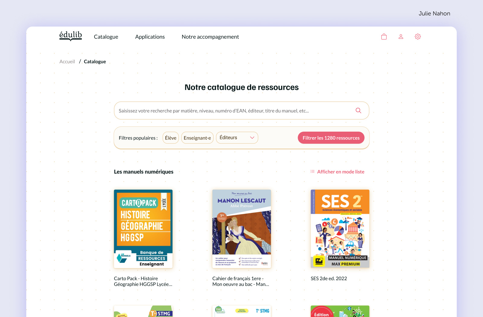 School books catalog by Julie Nahon on Dribbble