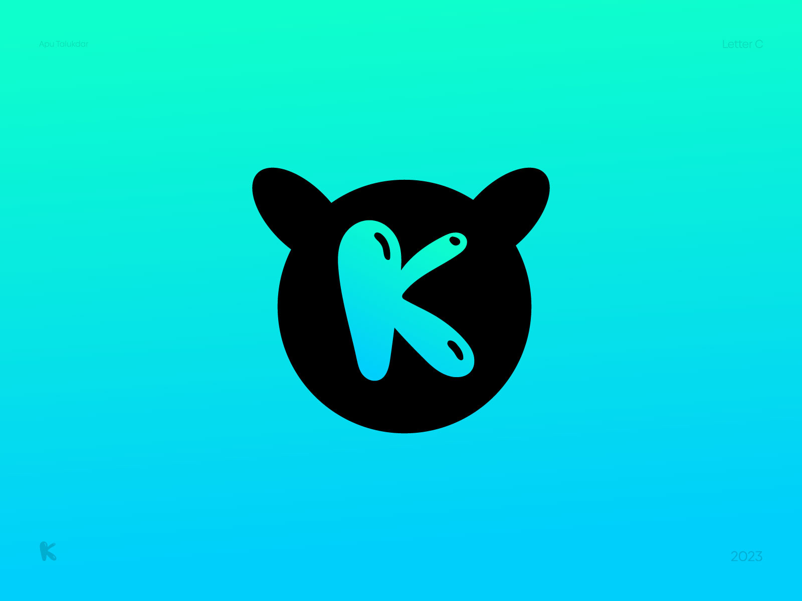 K 3d Logo Concept by Apu - Logo Designer on Dribbble