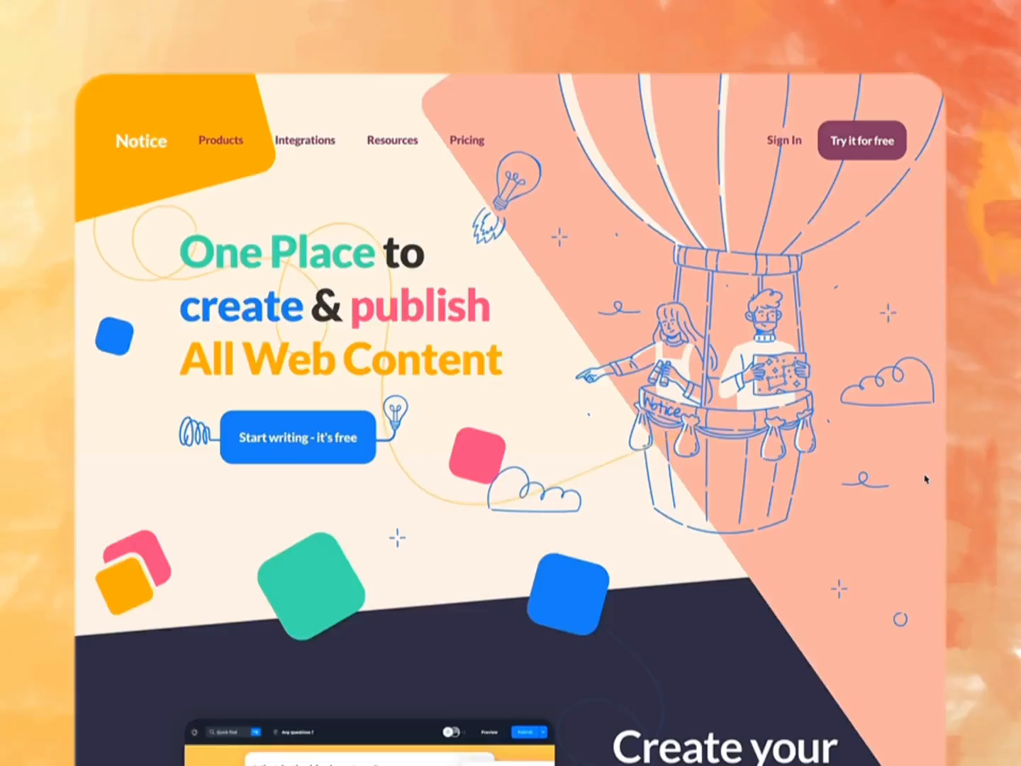 Bringing Notice to Life: The UX/UI Design Process Behind the Lan by ...