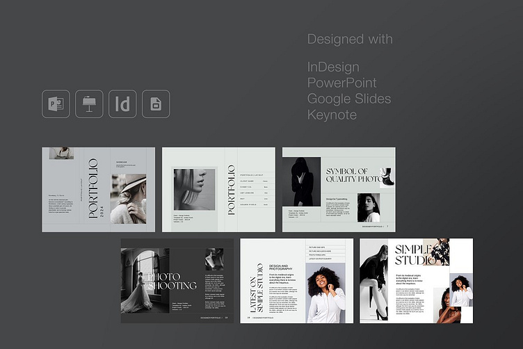Designer Portfolio Presentation #5 by sampoerna_ on Dribbble