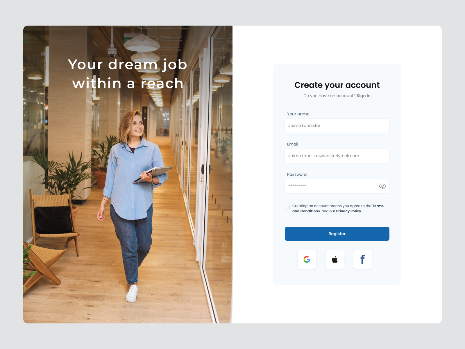 Job Portal Dashboard by Movadex on Dribbble