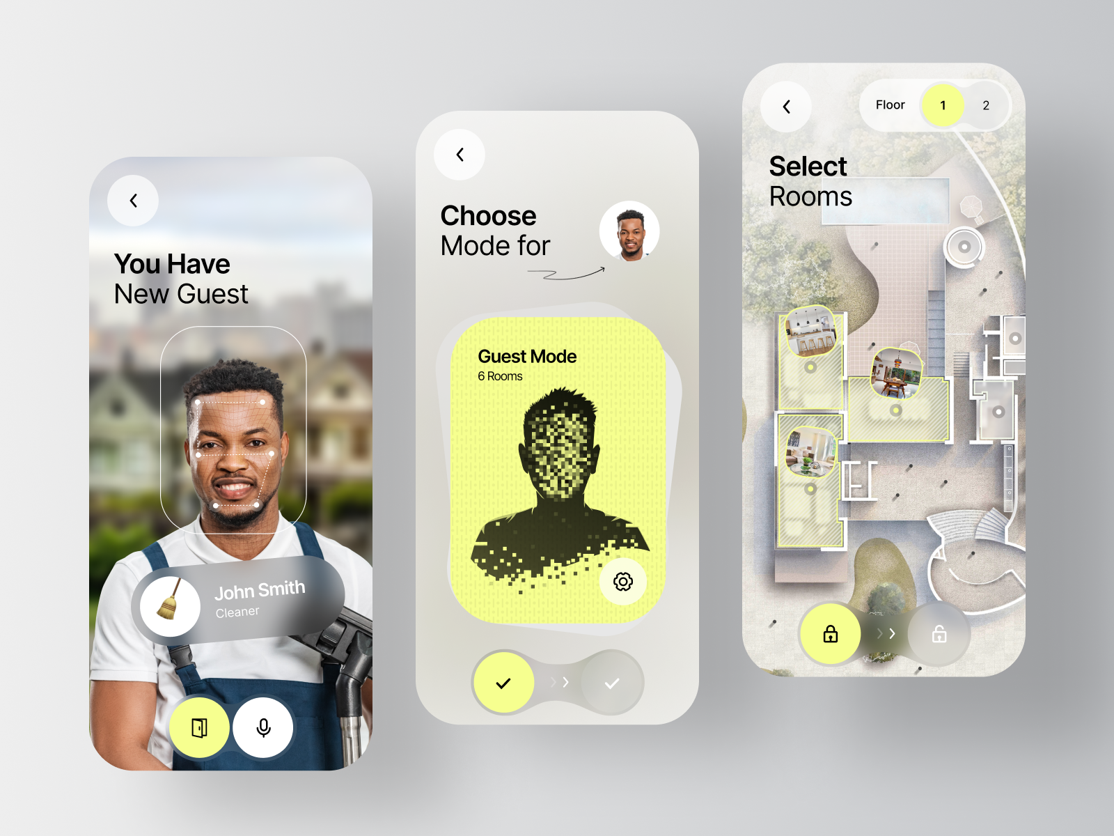 GuestEase - Manage Guest Access by Stan D. on Dribbble