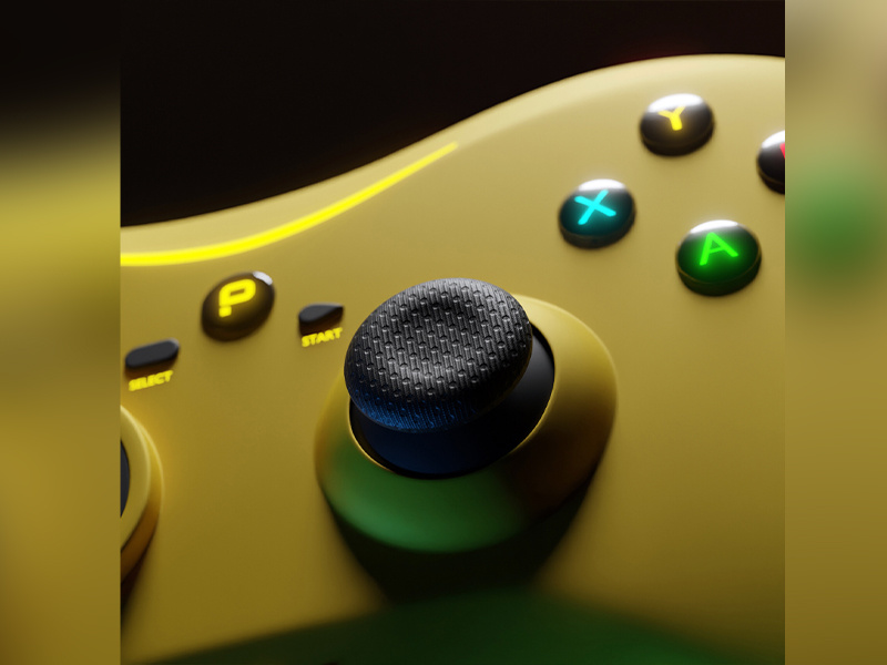 3D Model Game Controller by PIKSELO on Dribbble