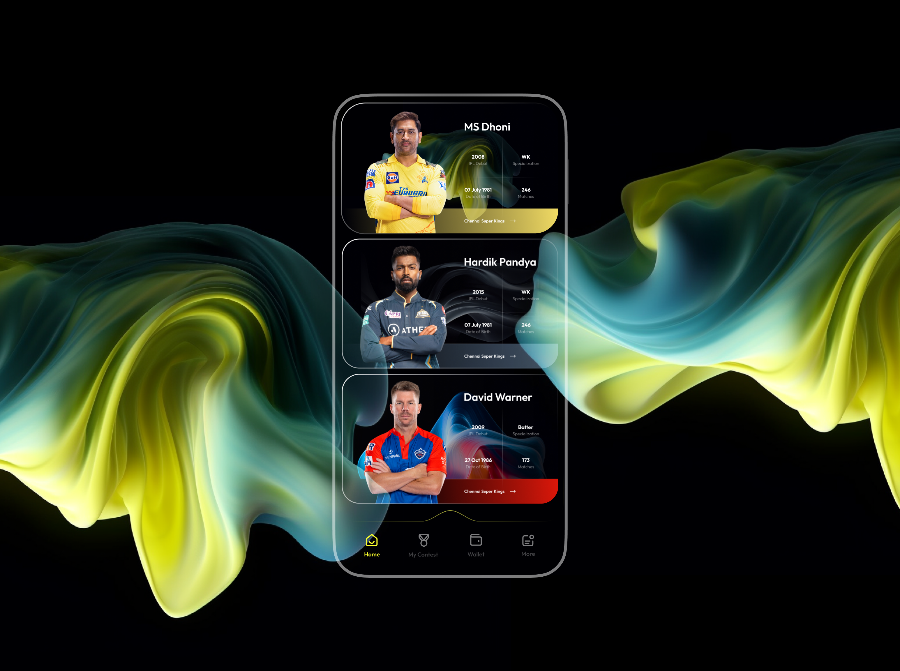 CricketX App Ui kit by 尺卂爪卂几 on Dribbble