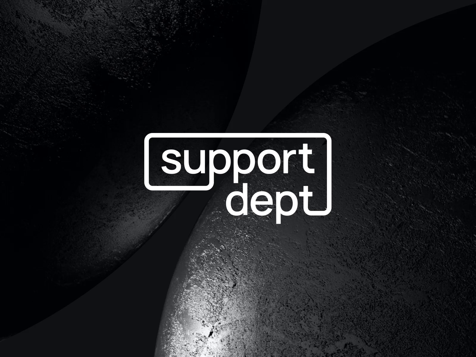 Support Dept - Logo by Awesomic on Dribbble