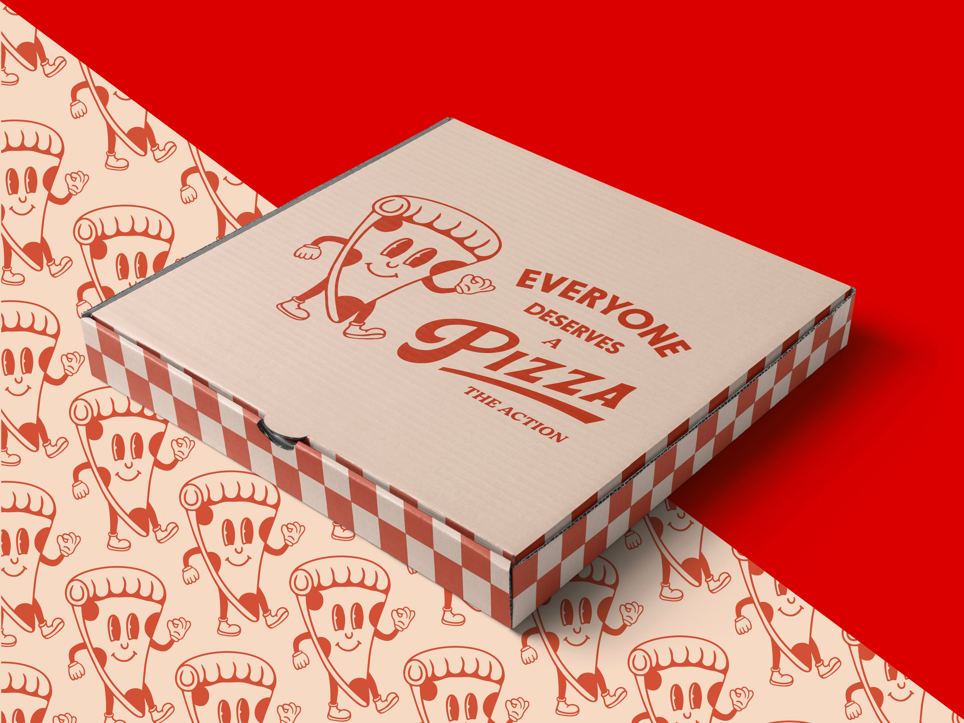 Pizza Mascot Brand Design by Ulysses Design Co on Dribbble