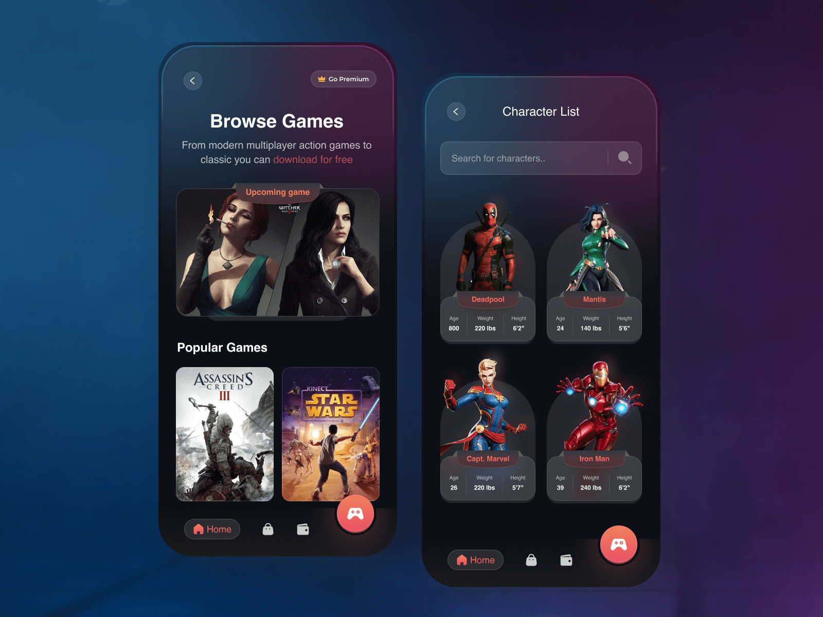 Game Streaming App by JP CODE & STUDIO Company on Dribbble