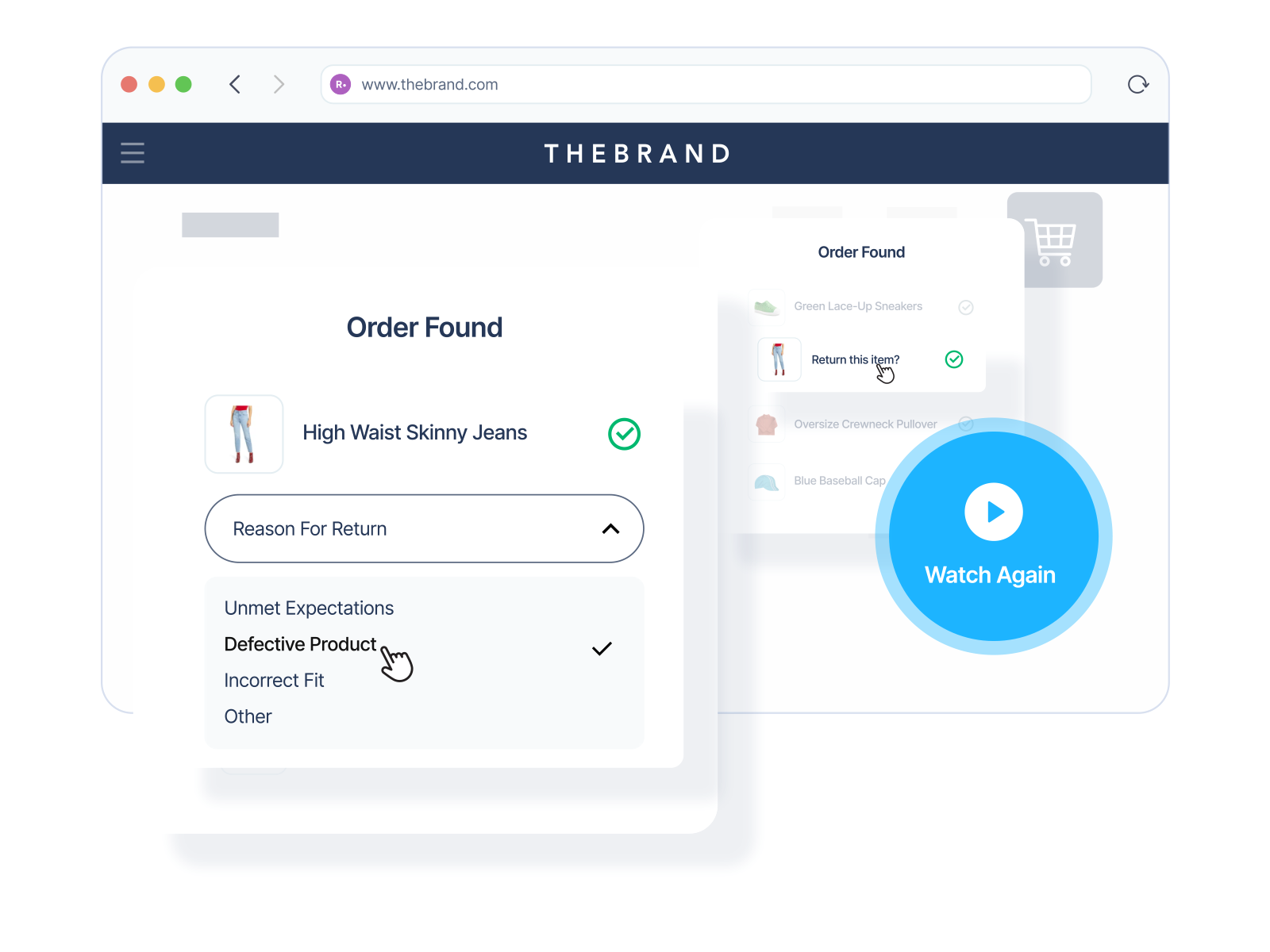 Returns - UI functions animation by Anastasiya Remeslova on Dribbble