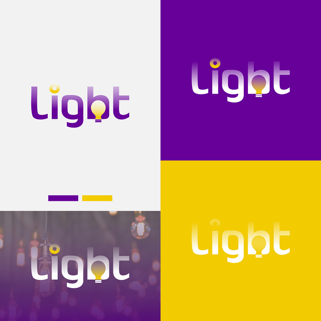 Modern Light logo design by Mostafijur Rahman on Dribbble