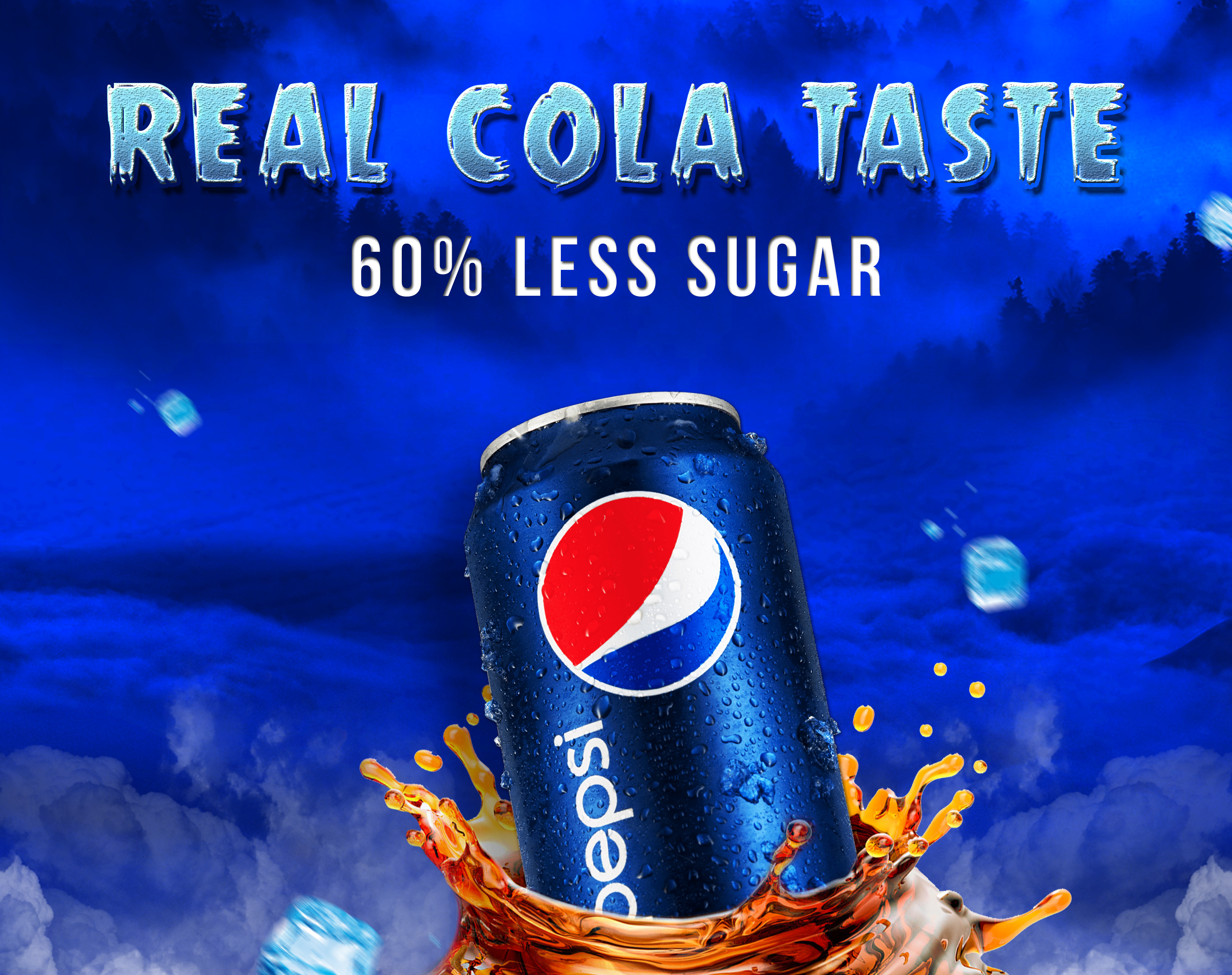 Pepsi Curved Display Banner Design by Branding Broo on Dribbble