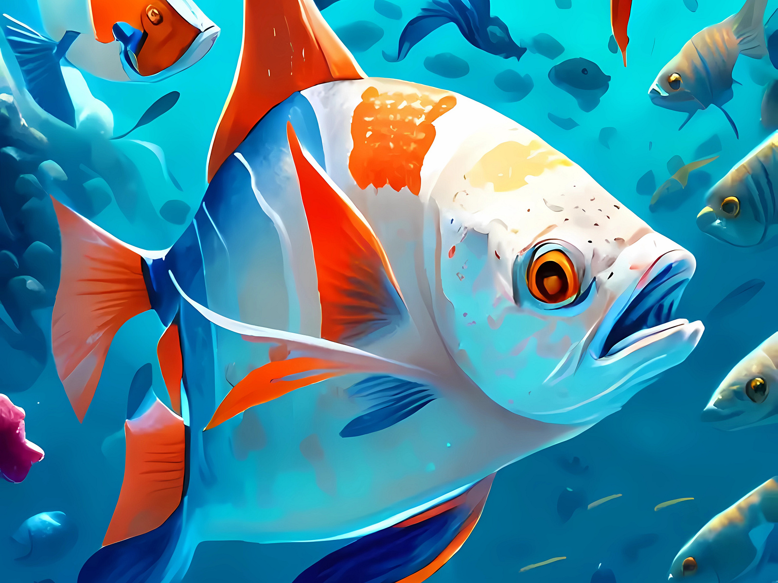 Stunningly Large Fish by AP Stylish on Dribbble