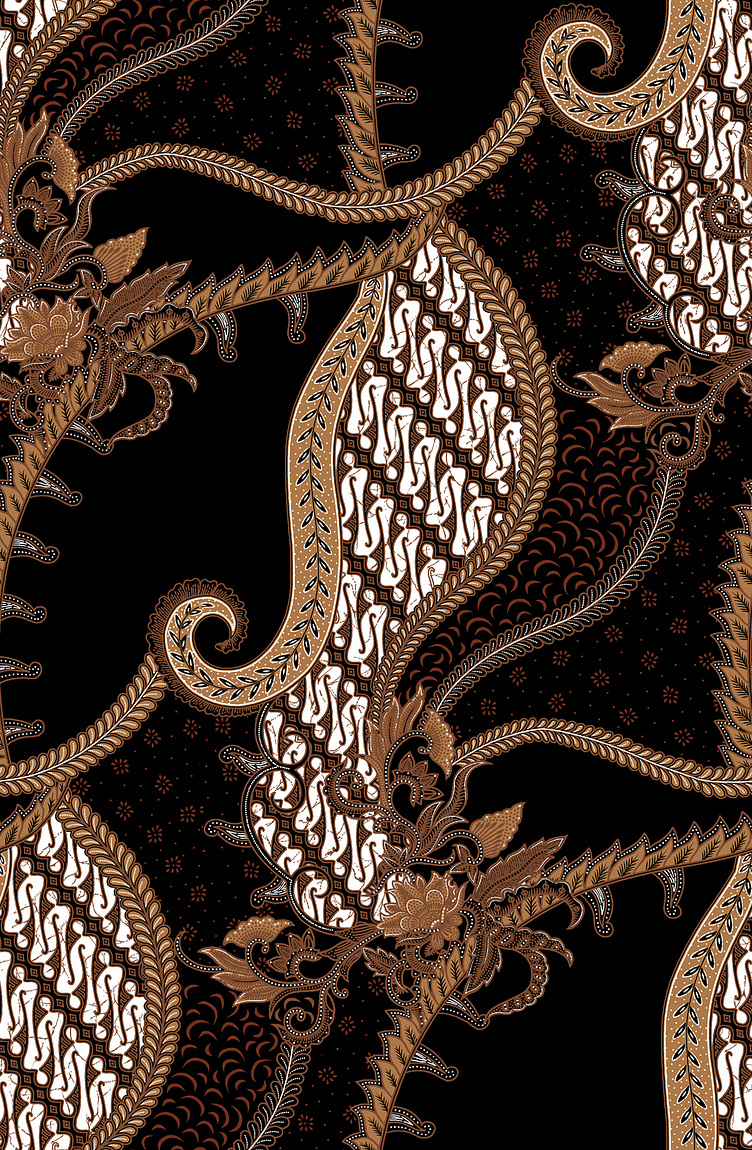 Indonesian traditional batik solid color by Yosia Prabowo on Dribbble