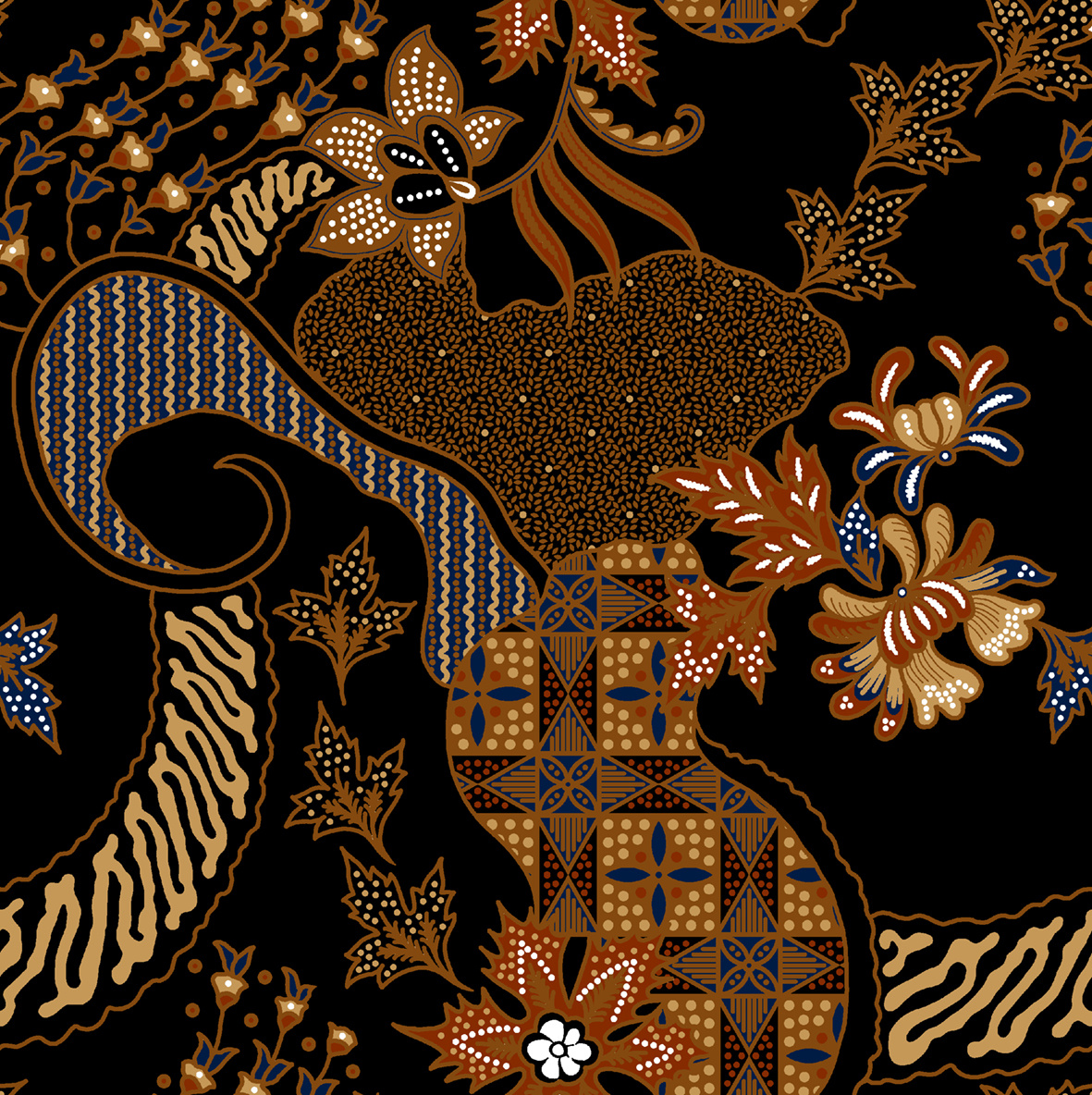 Indonesian traditional batik solid color by Yosia Prabowo on Dribbble