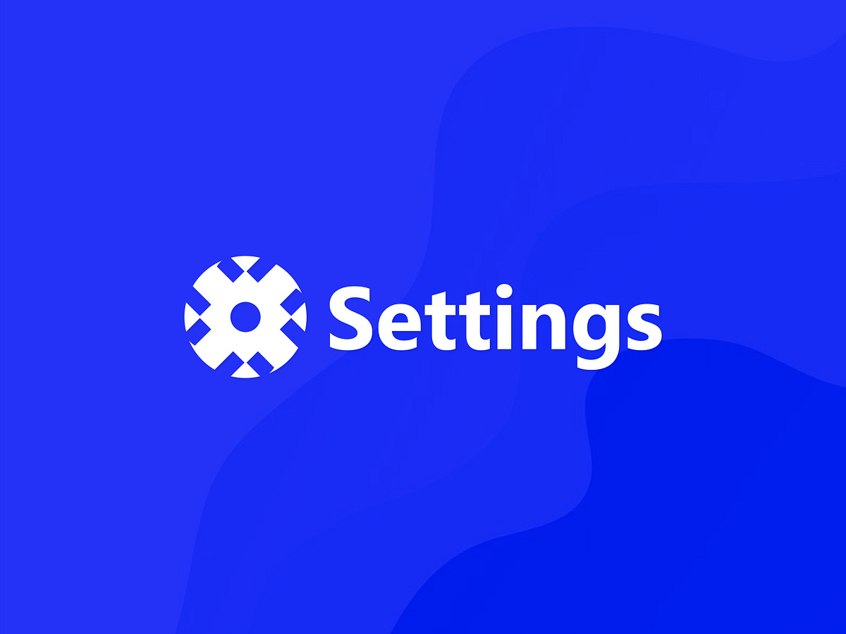 Settings Logo Design by Prem Krishna Das on Dribbble