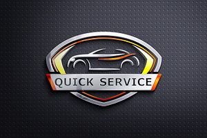 Quick Service Logo by Muhammad Saqlain on Dribbble