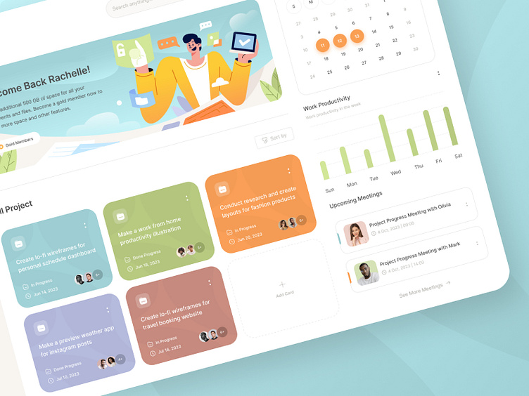 Moanalist - Personal Schedule Dashboard by Yogha Batara Adiyatma for Pleinhaus Design Bureau on ...