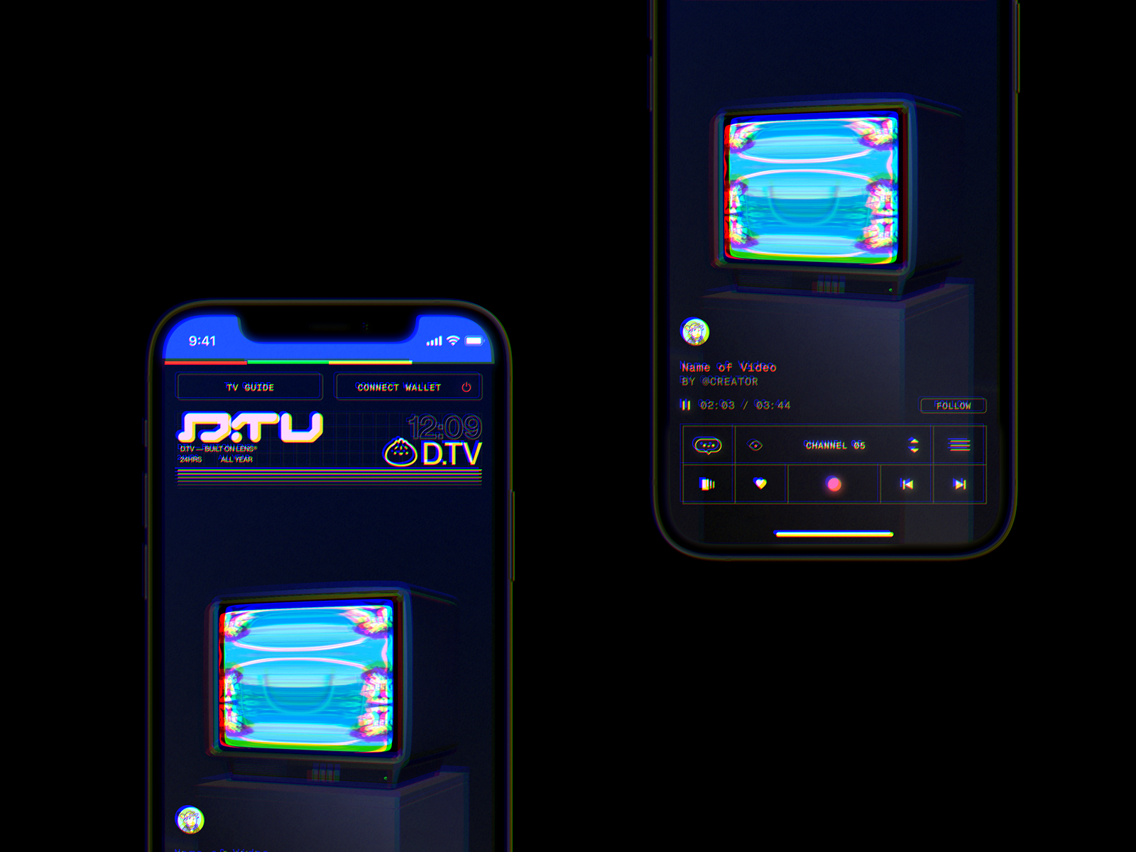 DTV Dark Mode by Steffen Christiansen for Studio 28K on Dribbble