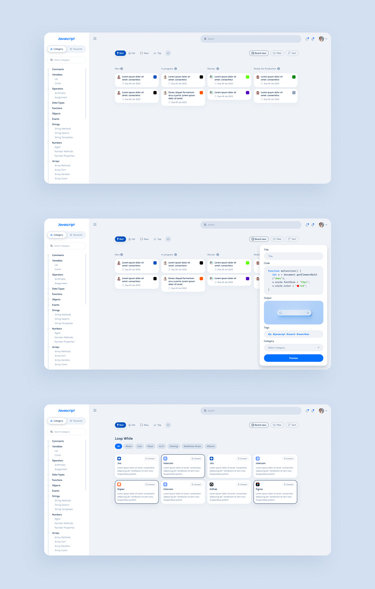 Javascript Playground Website By Ayan Mukhopadhyay On Dribbble 