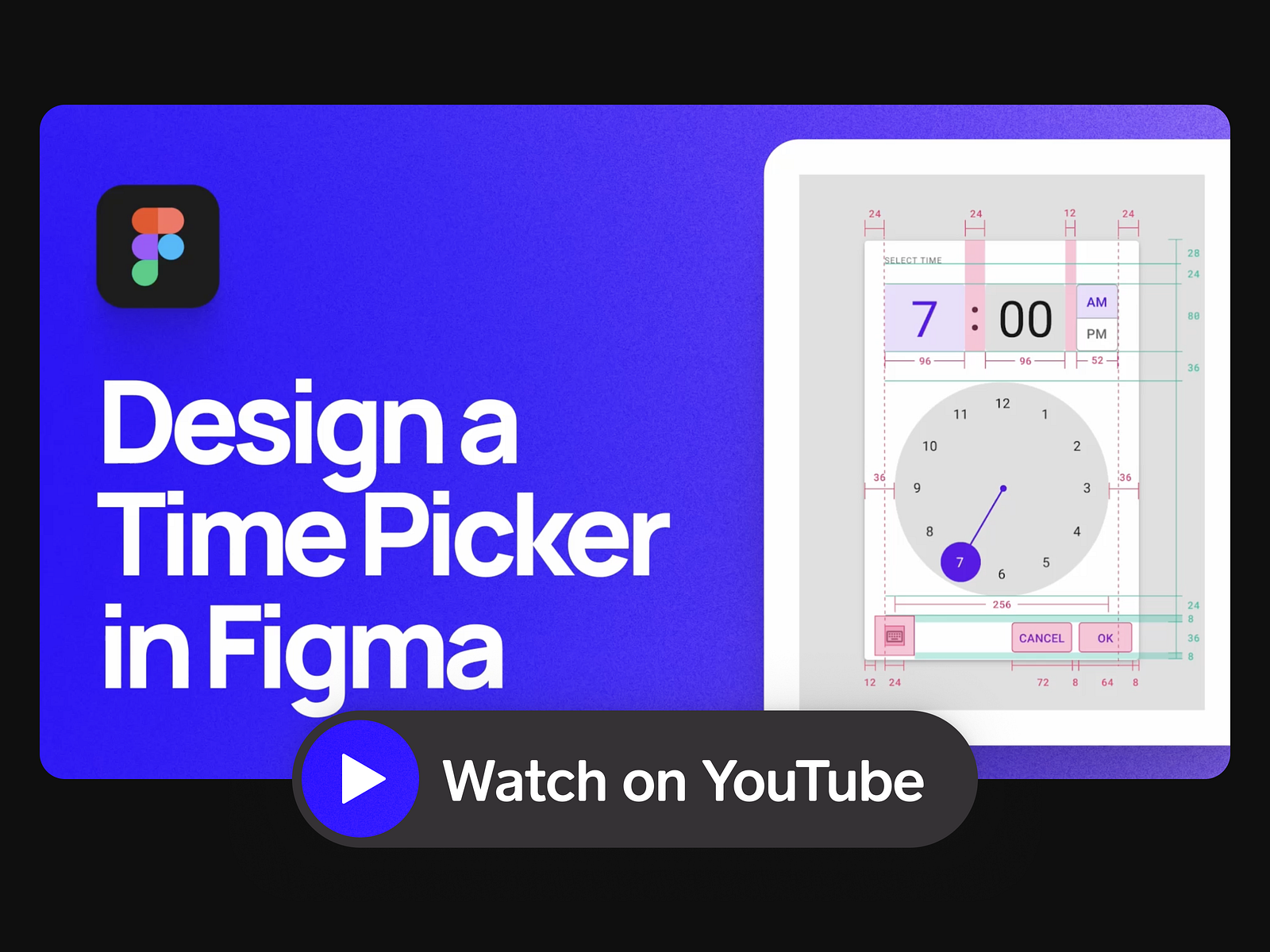 How to Design Time Picker Components | YouTube Tutorial by Soren ...
